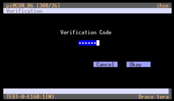 Two Factor Authentication for switching via Draco tera KVM matrices - IHSE